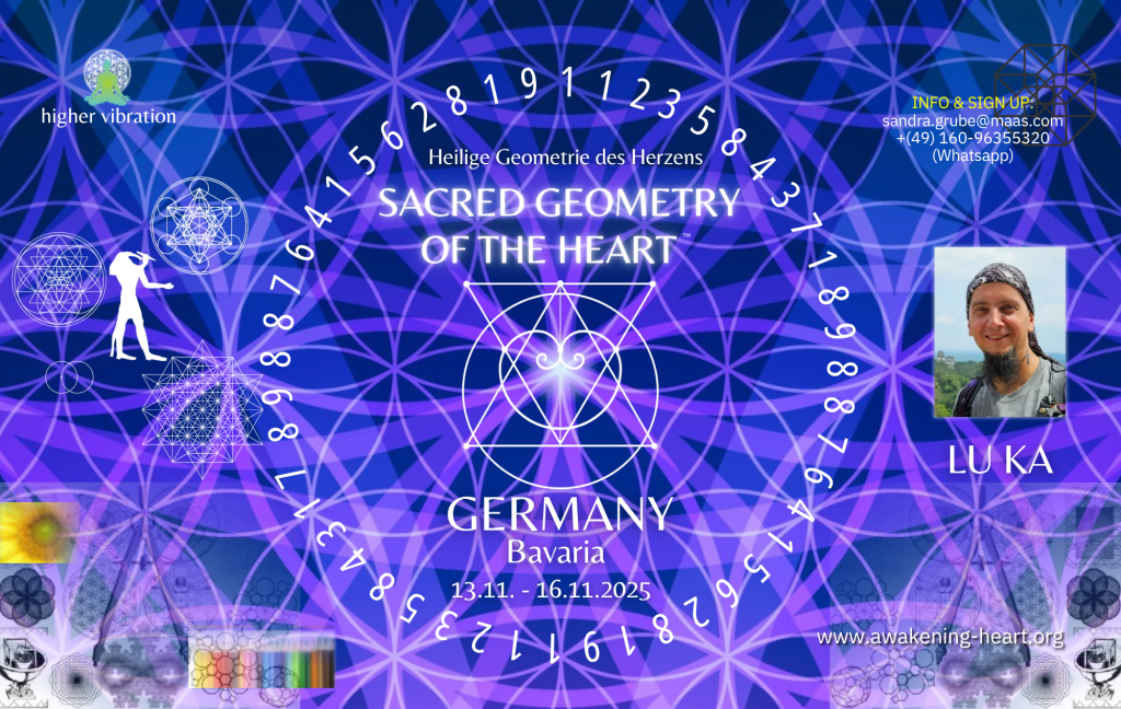 SACRED GEOMETRY OF THE HEART – Germany, Bavaria (2025) - Awakening Heart